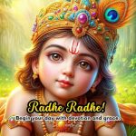 New Radhe Radhe Good Morning Images to Download & Share