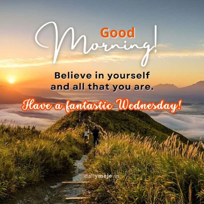 Good Morning Wednesday Images, Wishes and Quotes