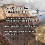Best 350+ Quotes for Instagram Bio to Stand Out on Insta