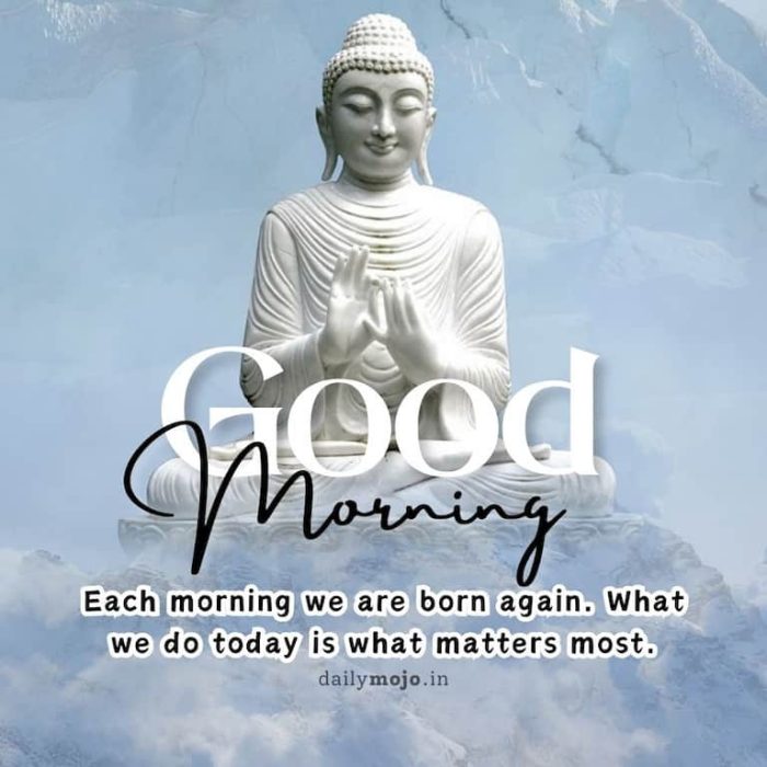 Good Morning Buddha Quotes and Images: Download and Share
