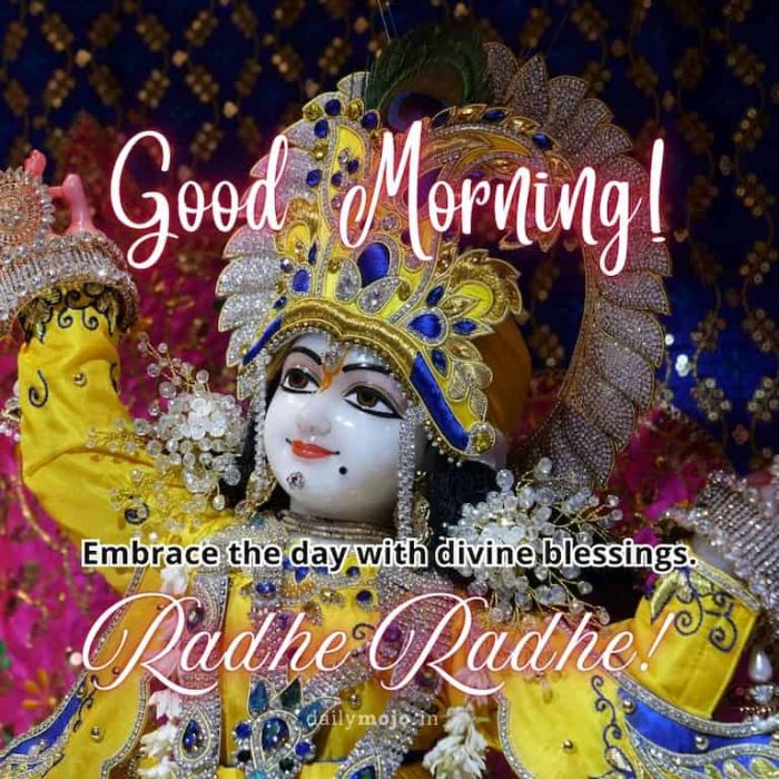 New Radhe Radhe Good Morning Images to Download & Share