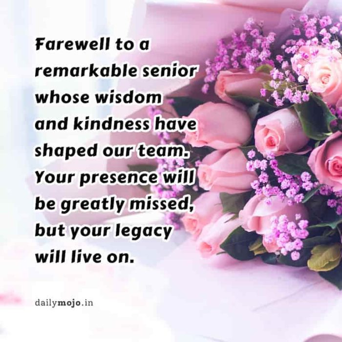Touching Farewell Messages for Colleagues, Seniors and Bosses