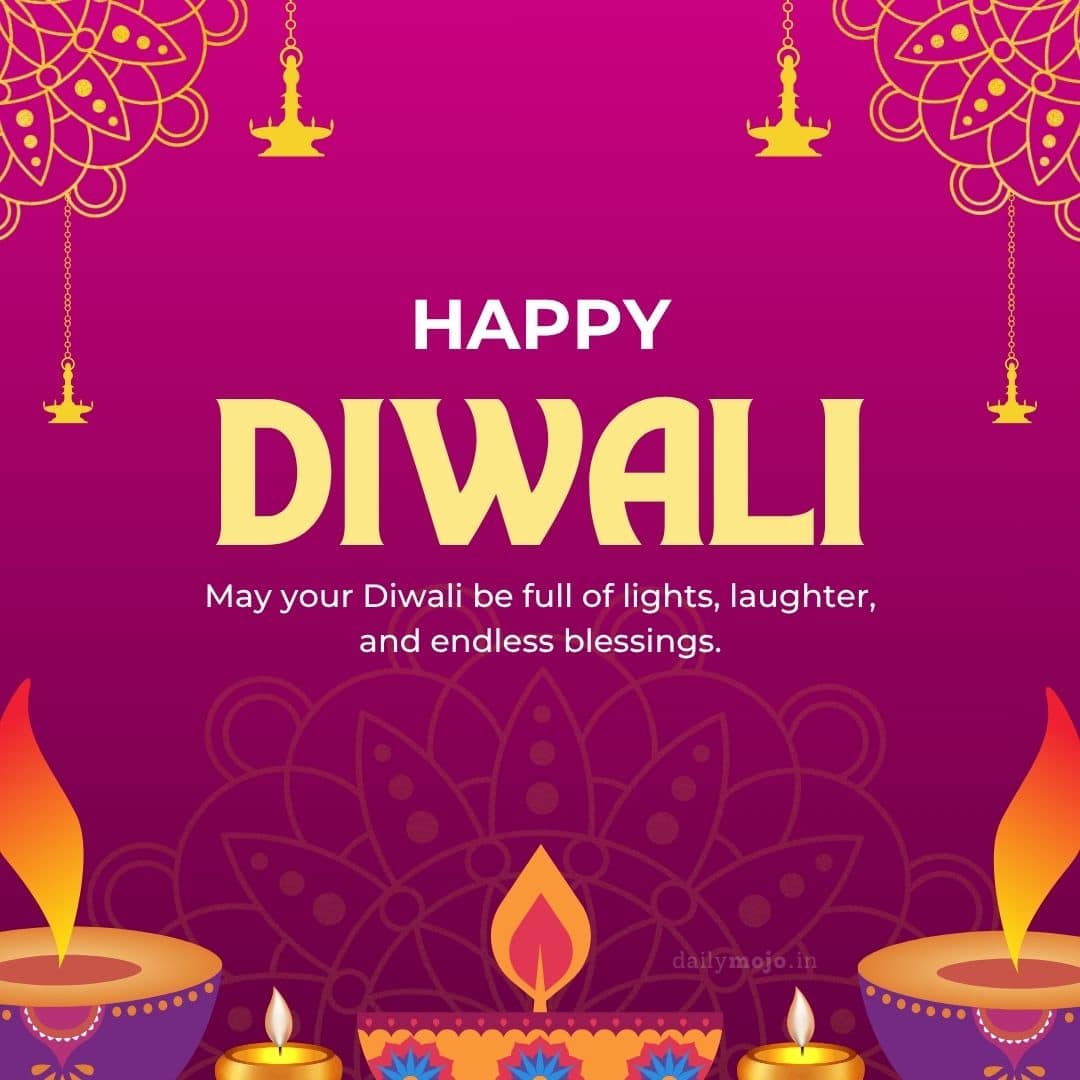 Happy Diwali 2025 Wishes in Hindi & English | Deepawali Greetings