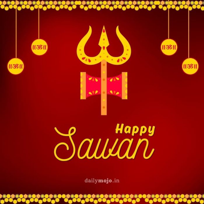 Happy Sawan 2025: Images, Wishes in Sanskrit, Hindi, English