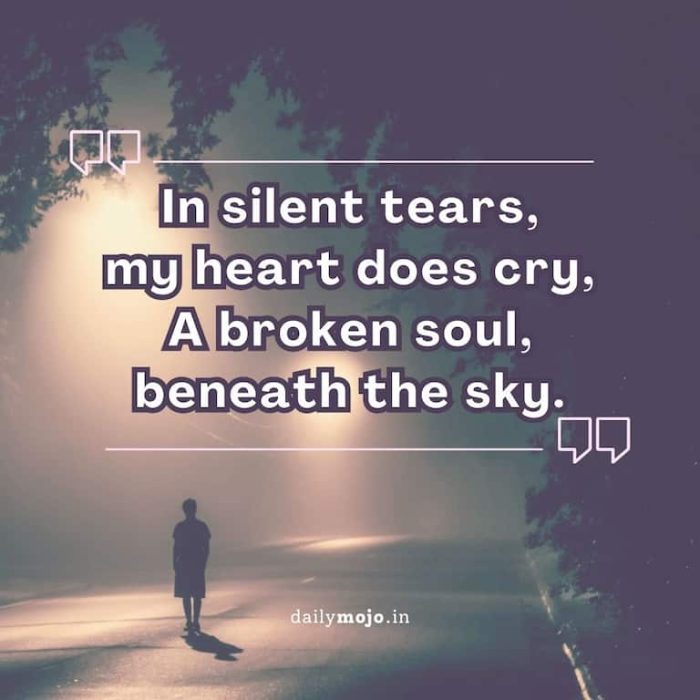 Heart Touching Sad Shayari in English | Alone Sad Shayari