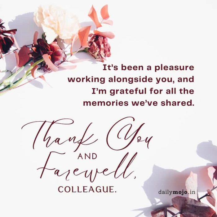 Touching Farewell Messages for Colleagues, Seniors and Bosses