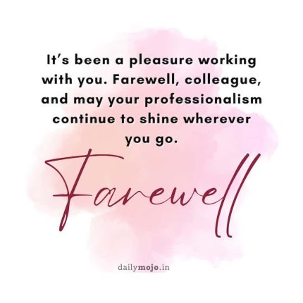 Touching Farewell Messages for Colleagues, Seniors and Bosses