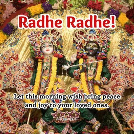 New Radhe Radhe Good Morning Images to Download & Share