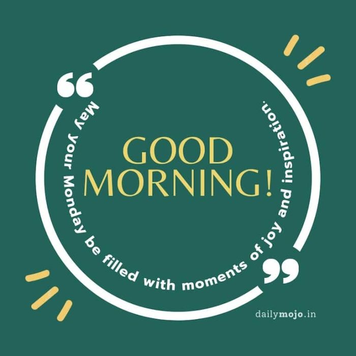 Happy Monday Morning Wishes, Images to Brighten Your Day