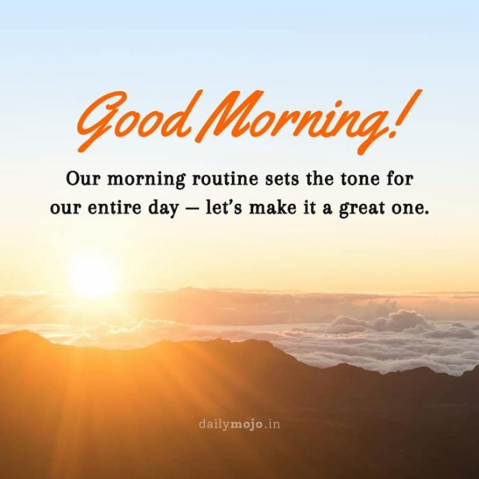 Good Morning Images with Quotes for WhatsApp, FB and Insta