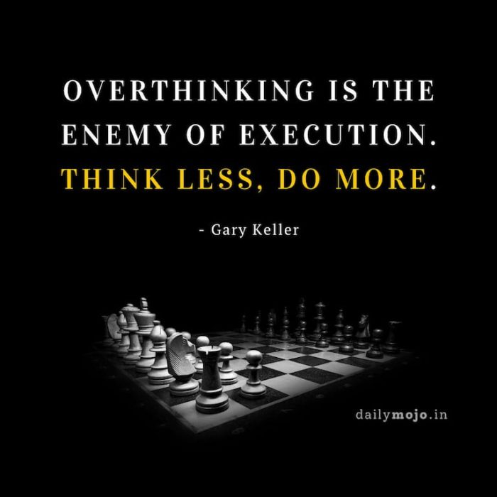 Best Overthinking Quotes to Inspire You to Stop Overthinking