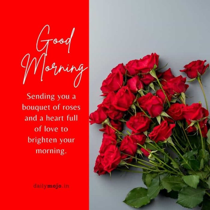 Beautiful Romantic Good Morning Rose Images: Express Love