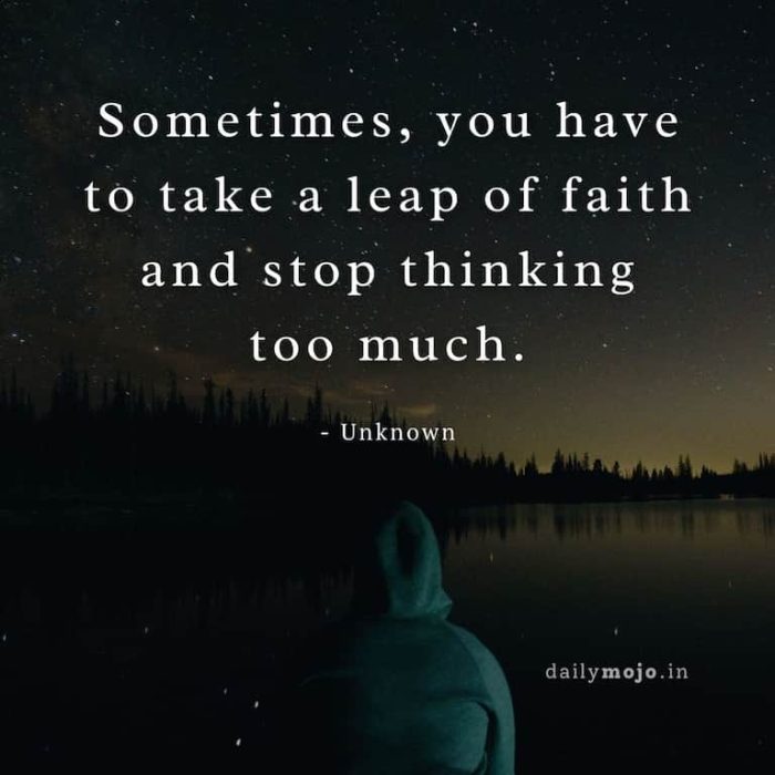 Best Overthinking Quotes to Inspire You to Stop Overthinking