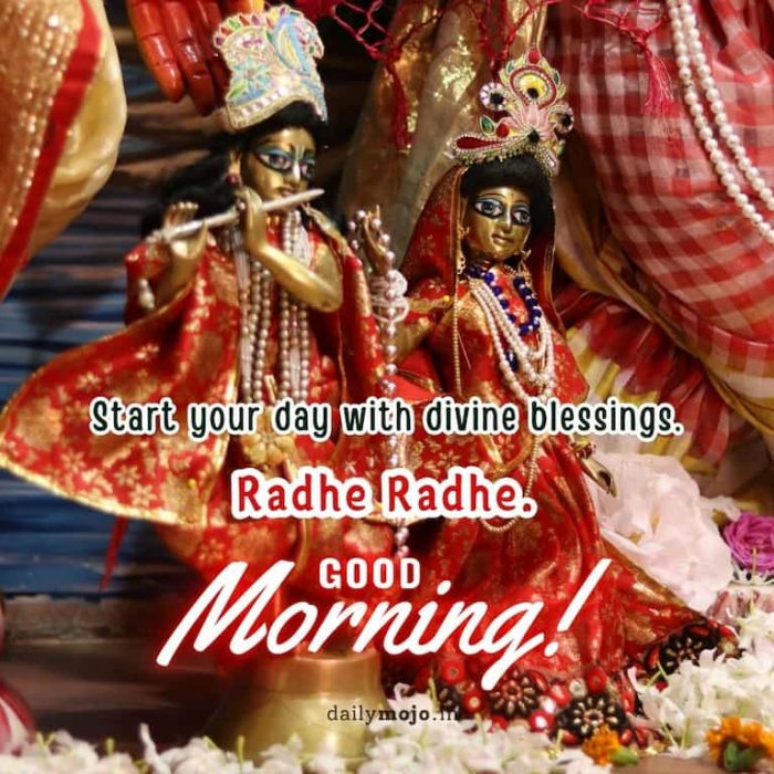 New Radhe Radhe Good Morning Images to Download & Share