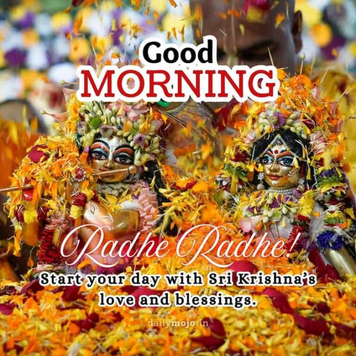 New Radhe Radhe Good Morning Images to Download & Share