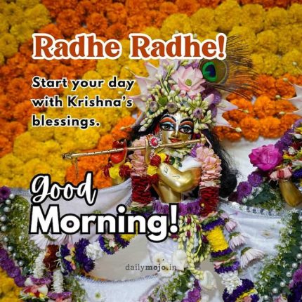 New Radhe Radhe Good Morning Images to Download & Share