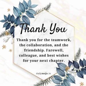 Touching Farewell Messages for Colleagues, Seniors and Bosses