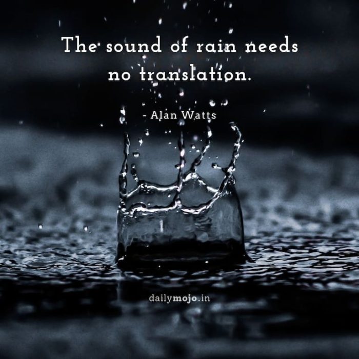 Beautiful Rain Quotes and Pics to Brighten Your Day