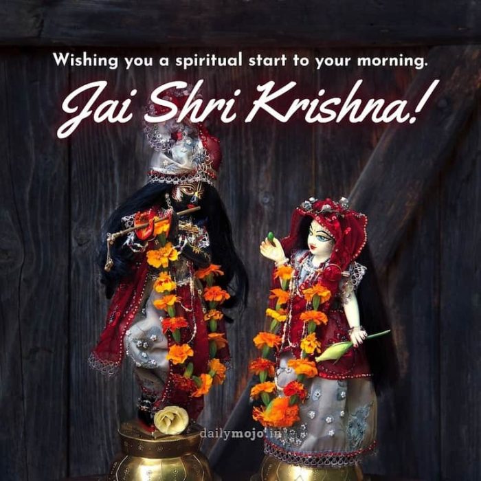 New Radhe Radhe Good Morning Images to Download & Share