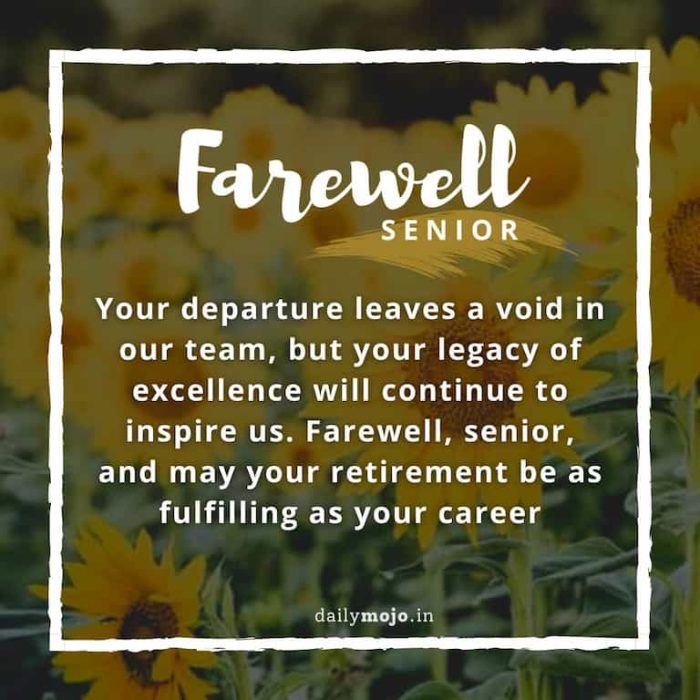 Touching Farewell Messages for Colleagues, Seniors and Bosses